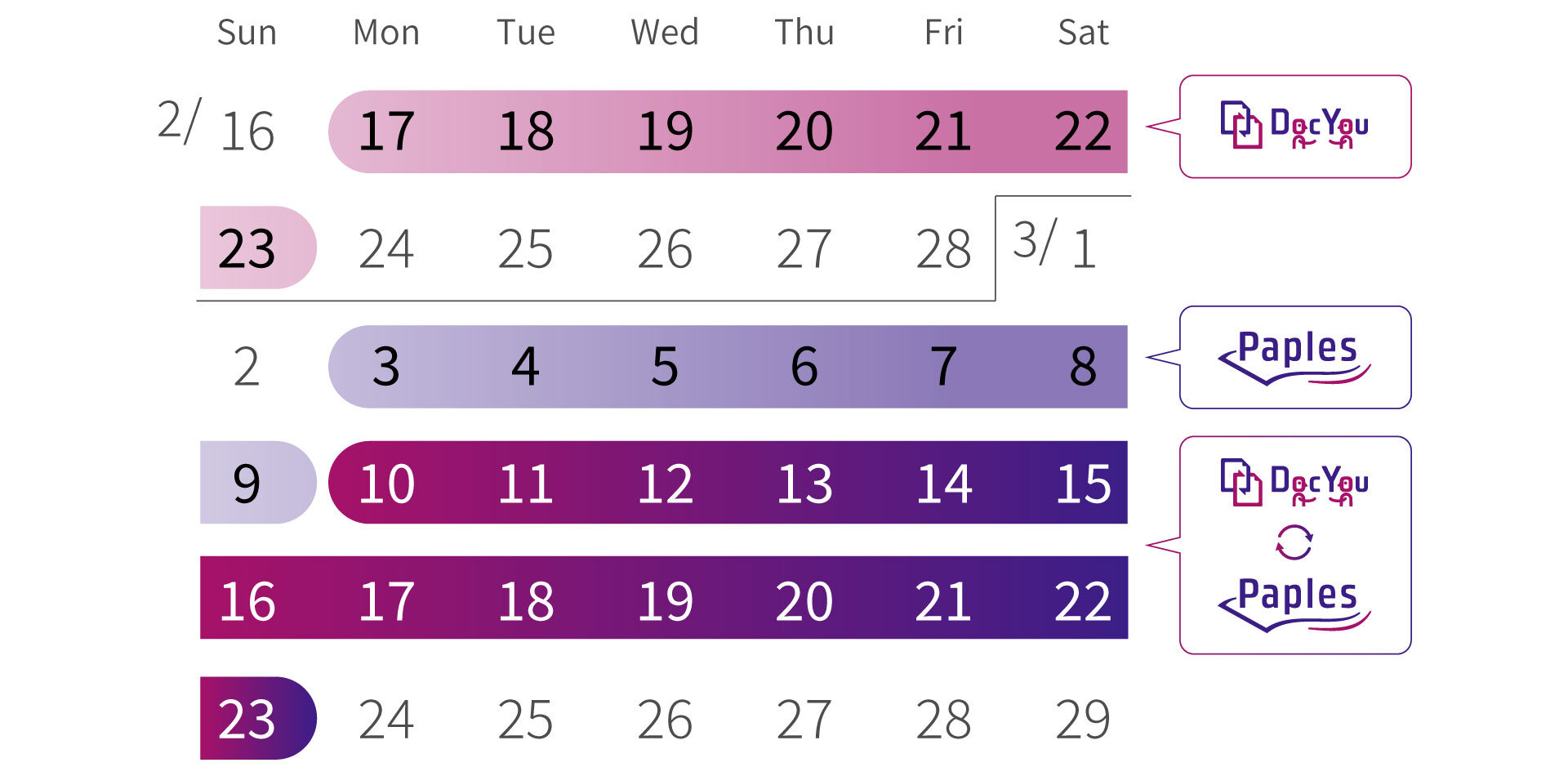 ファミリー製品「Paples」電車広告放映のお知らせ（2025/2～3)